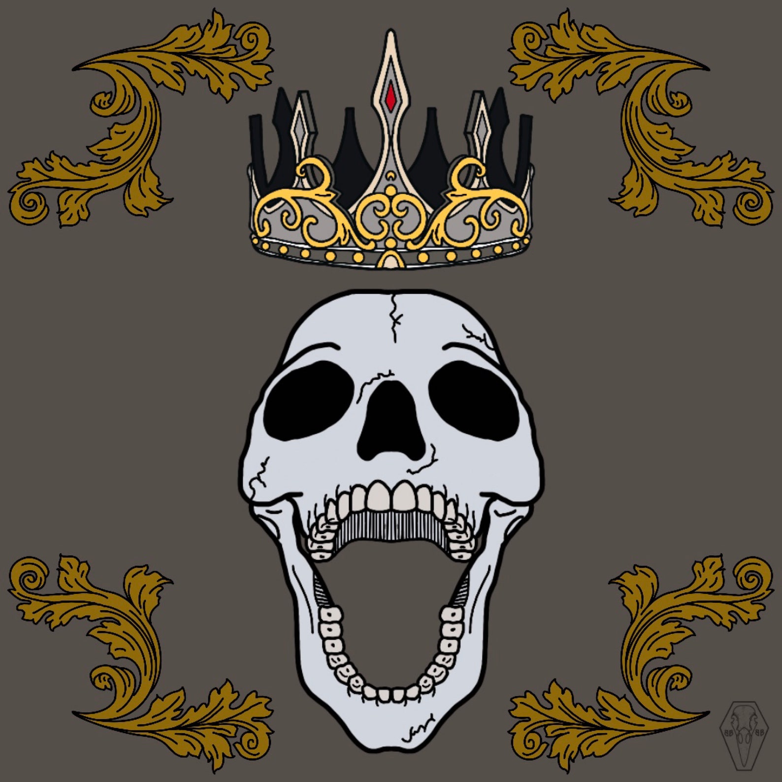 King Nothing Print - Etsy