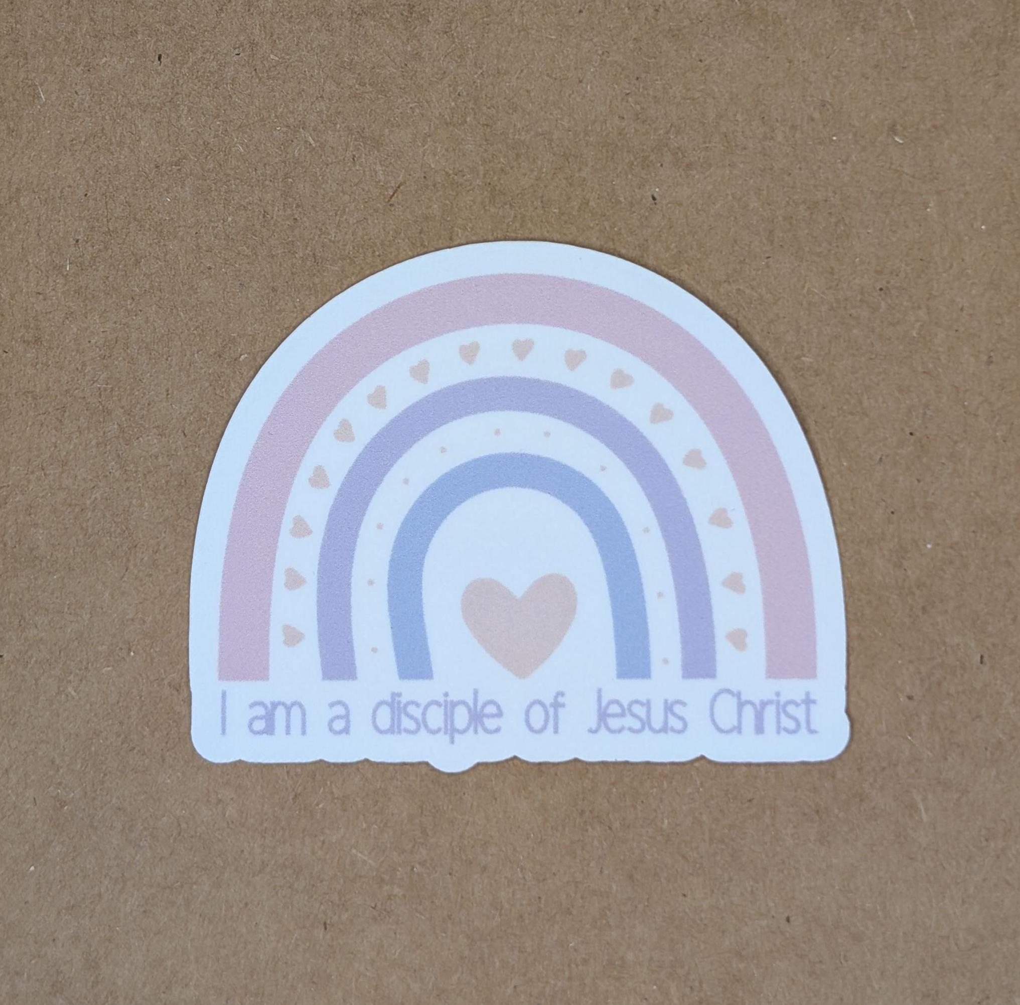 Disciple of Jesus Christ - Vinyl Sticker - Etsy