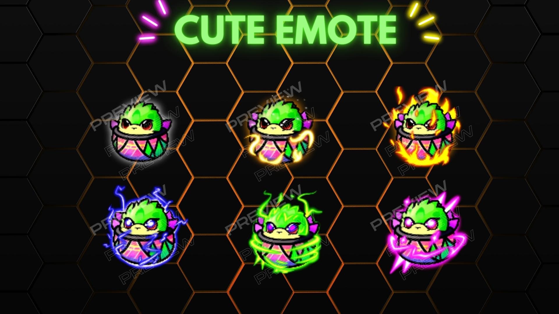Cute Emote for Twitch, Emote Cute Style for You Stream, Emote Cute for ...