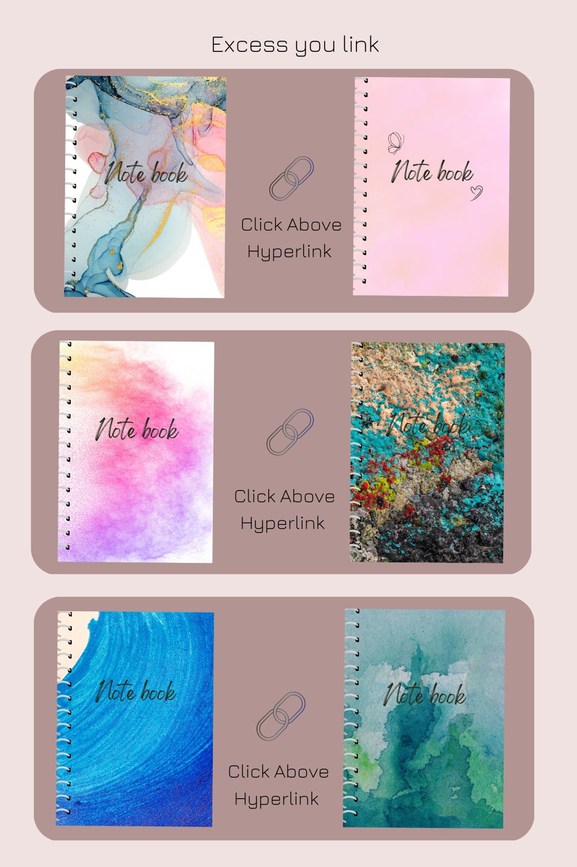Digital Note Taking Template, Journal Digital Note Taking Book Digital ...