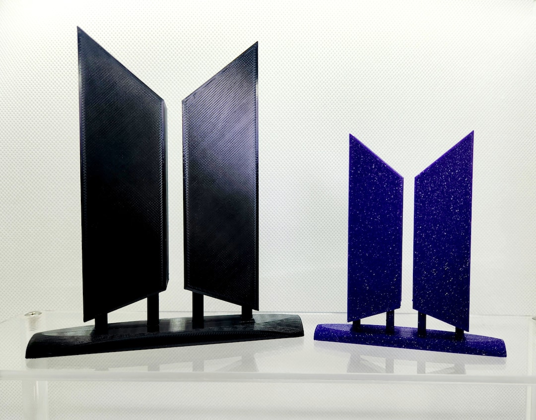 BTS 3D Logo - Large - Etsy
