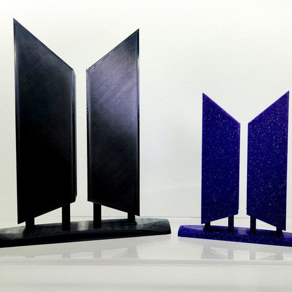 Bts Logo 3d Printed - Etsy