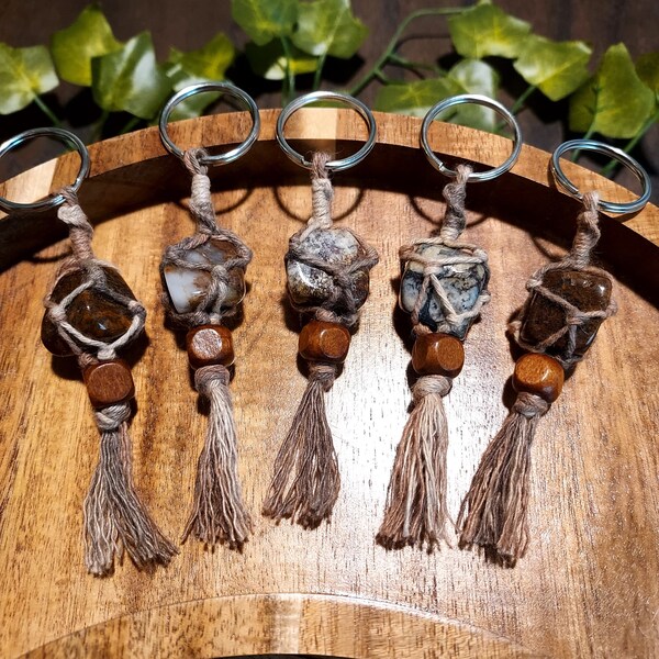 Macrame Keychain - Etsy