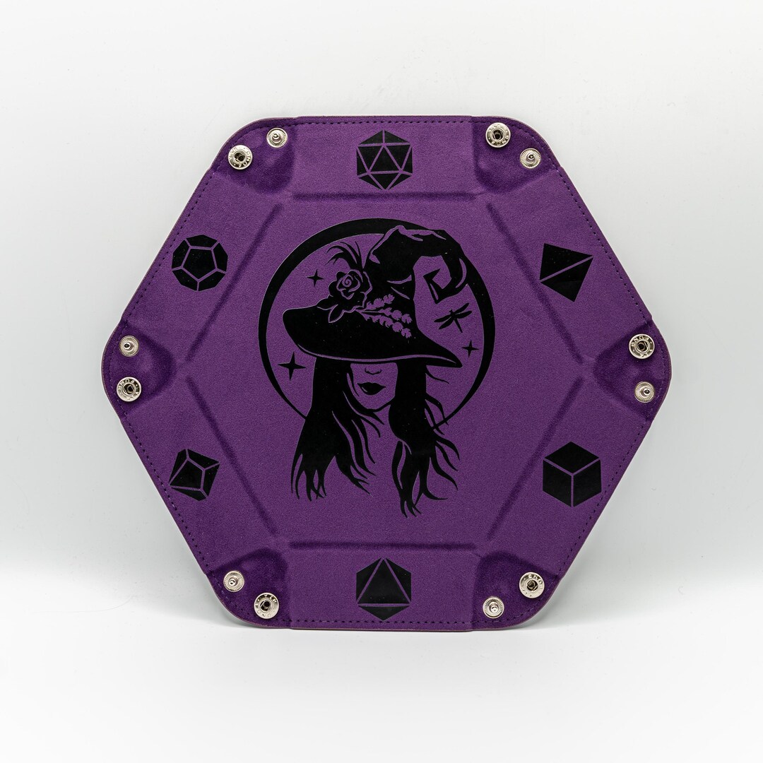 Witch Dice Tray - Dnd, Dungeons and Dragons, Pathfinder, Dice Games ...