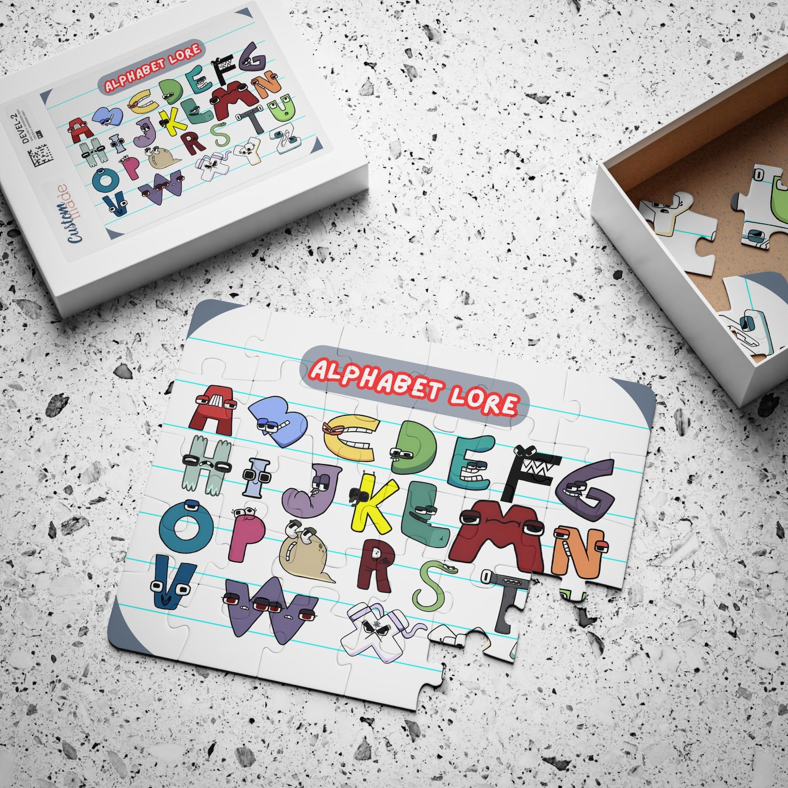 Alphabet Lore Puzzle, 30-pieces - Etsy