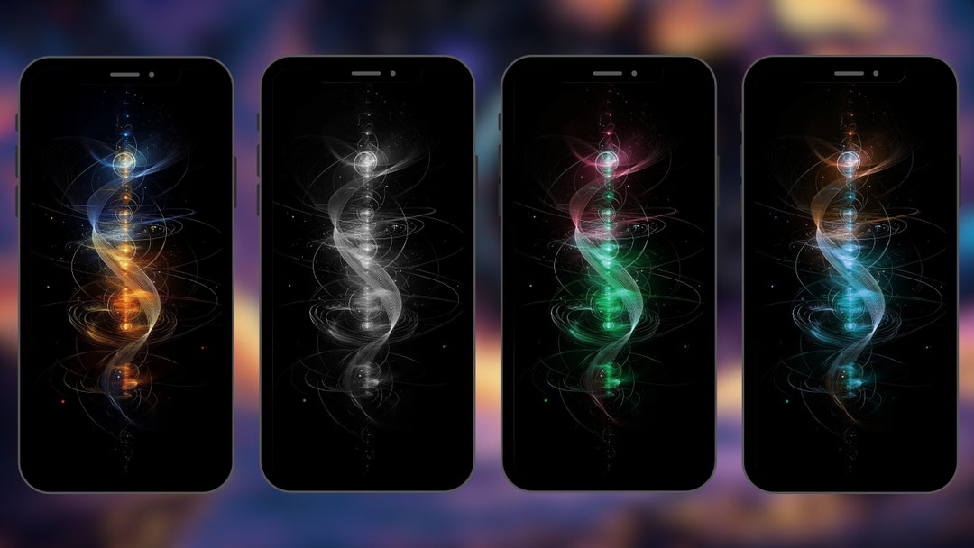 Quantum Energy Phone Wallpaper Pack | Pack of 8 Quantum Wallpapers | iPhone Android - Etsy