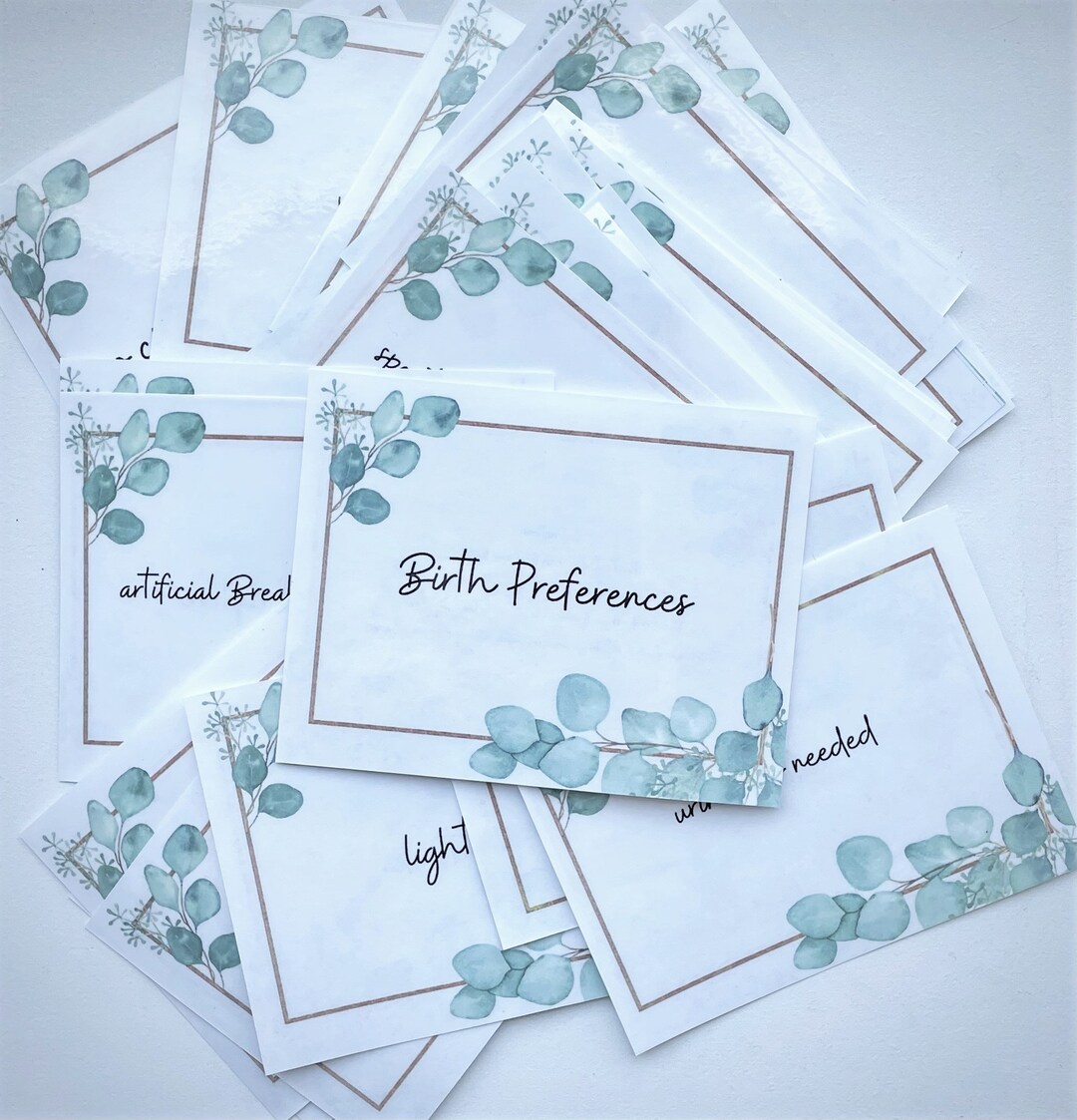 Birth Planning Cards - Etsy