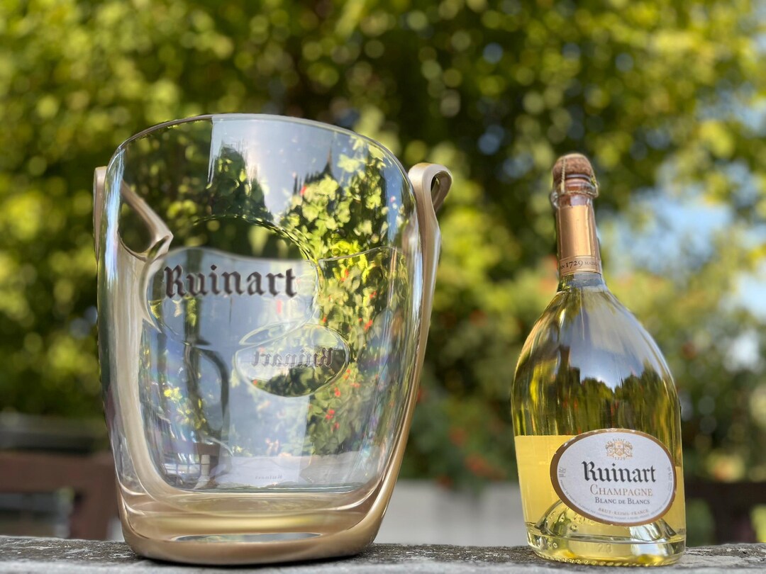 Ruinart – Perspex Champagne Cooler With Gold-coloured Handles - Bottle ...