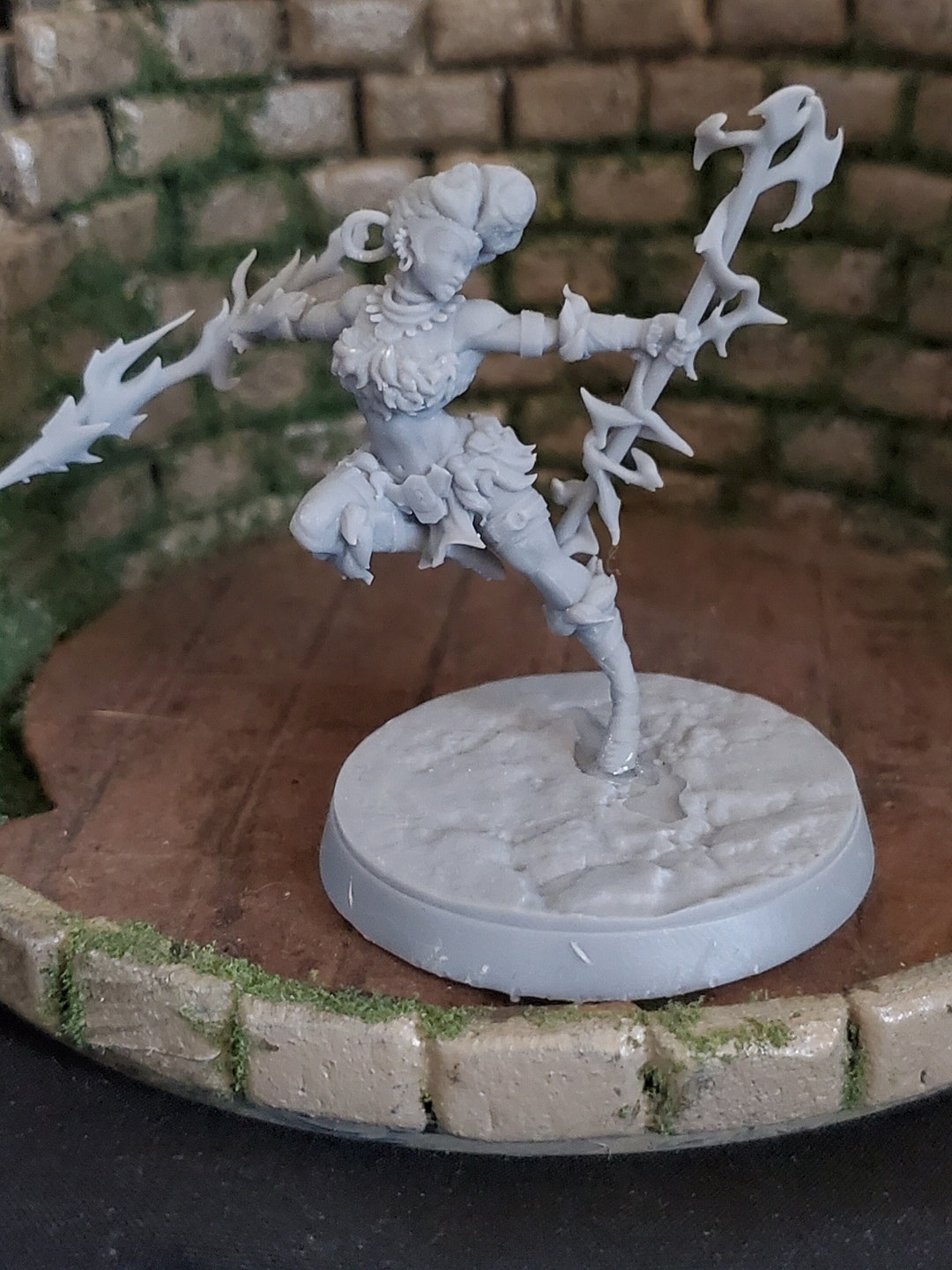 UNPAINTED Acrobat Diana Dnd 80s Cartoon Tribute - Etsy
