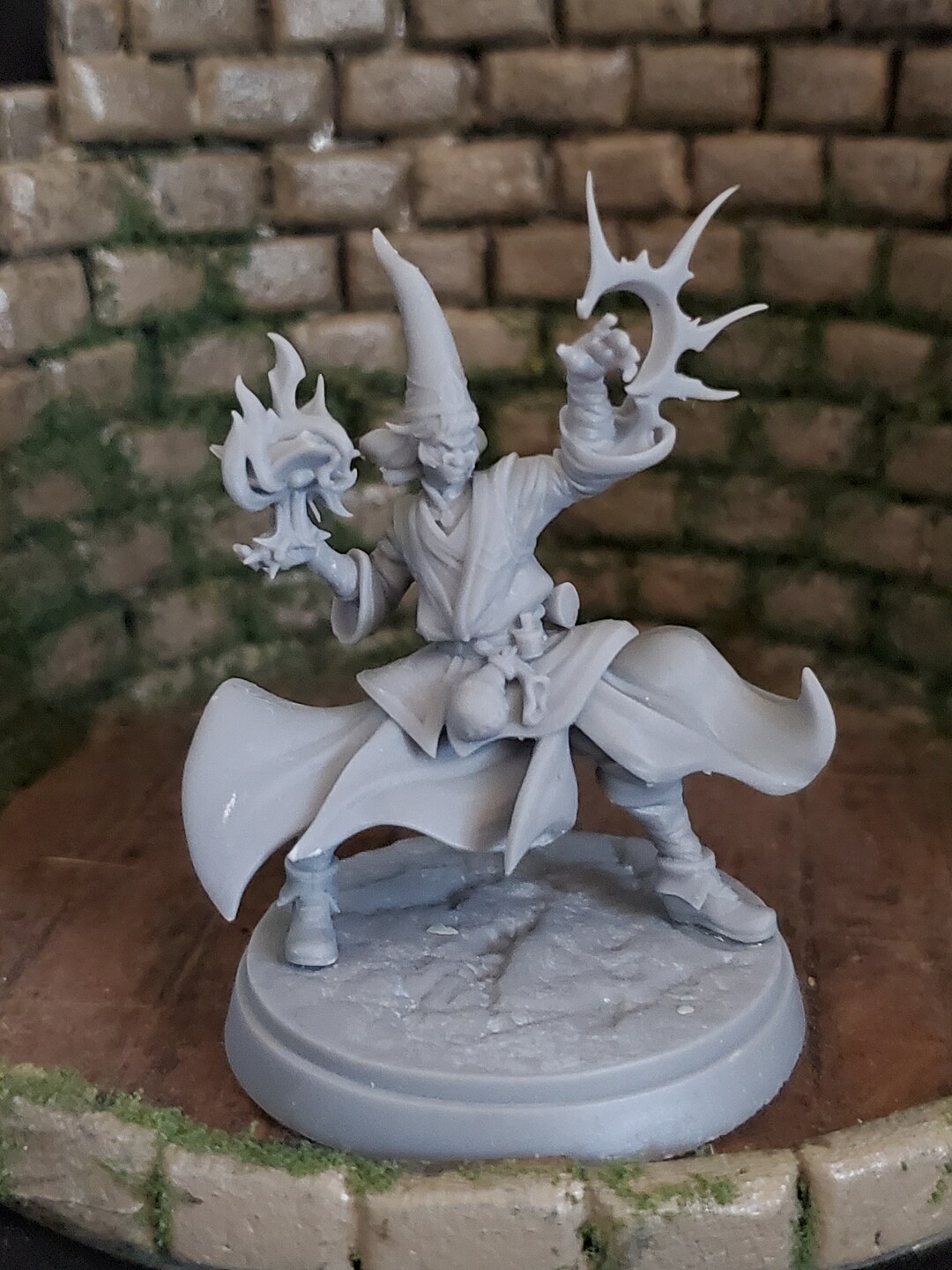 UNPAINTED Magician Presto Dnd 80s Cartoon Tribute - Etsy