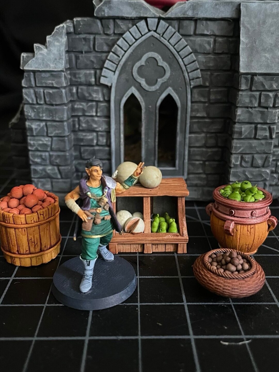 Merchant Set With Elf - Etsy