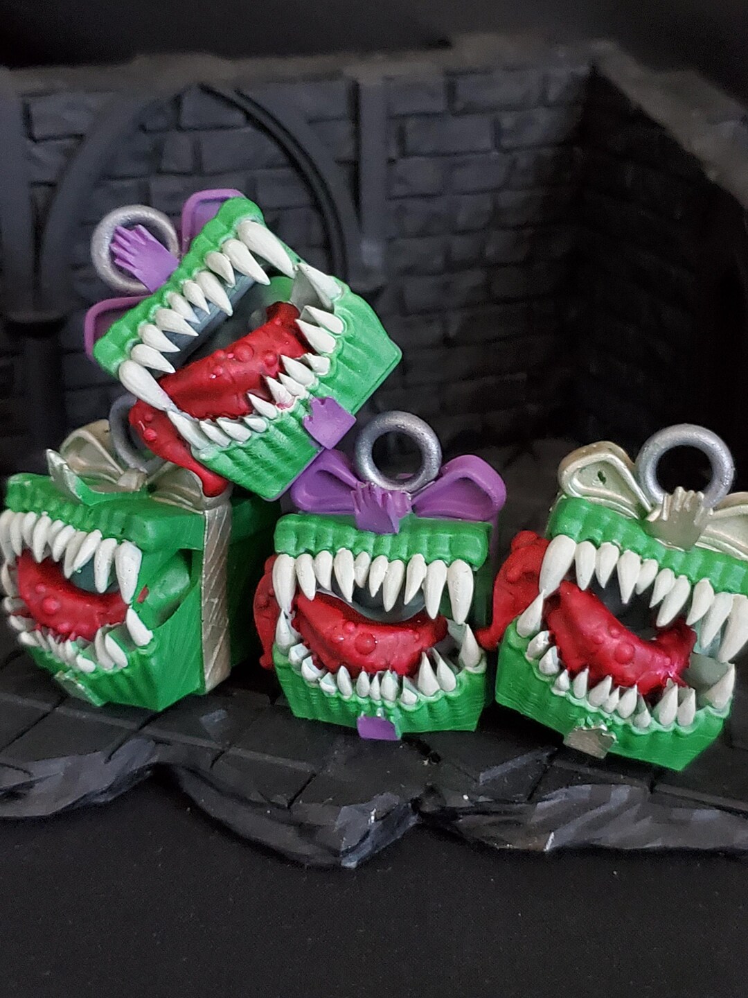 Mimic Gift Ornament-green - Etsy
