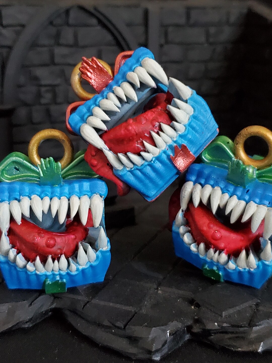 Mimic Gift Ornament- Blue - Etsy