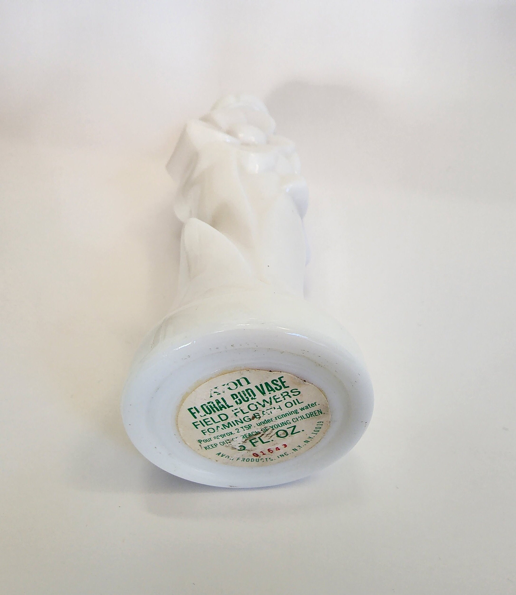 Vintage Avon Floral Bud Vase Field Flowers Foaming Bath Oil - Etsy