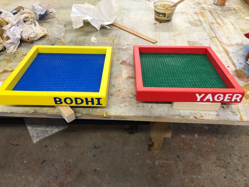 Personalized Building Block Tray, Custom Building Block Tray, Brick ...
