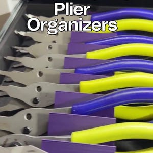 LOW-PROFILE Magnetic Modular Plier Organizer - Etsy