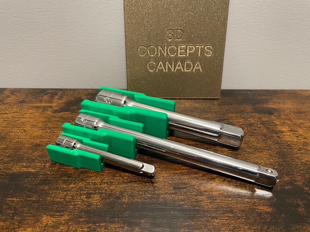 Set- Magnetic Tool Holder for Extensions, Socket Extension Organizer - Etsy