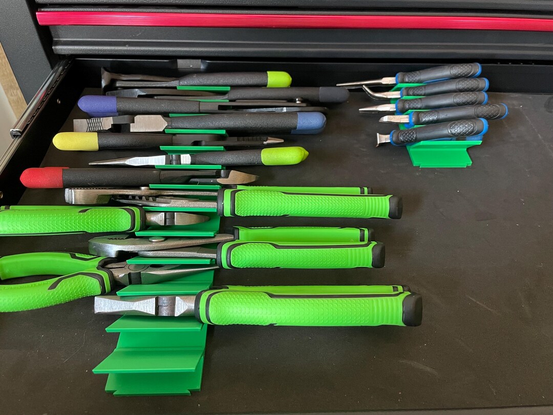 LOW-PROFILE Magnetic Modular Plier Organizer, Organize Your Tools in ...