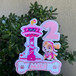 Doggy Cake Topper - Etsy