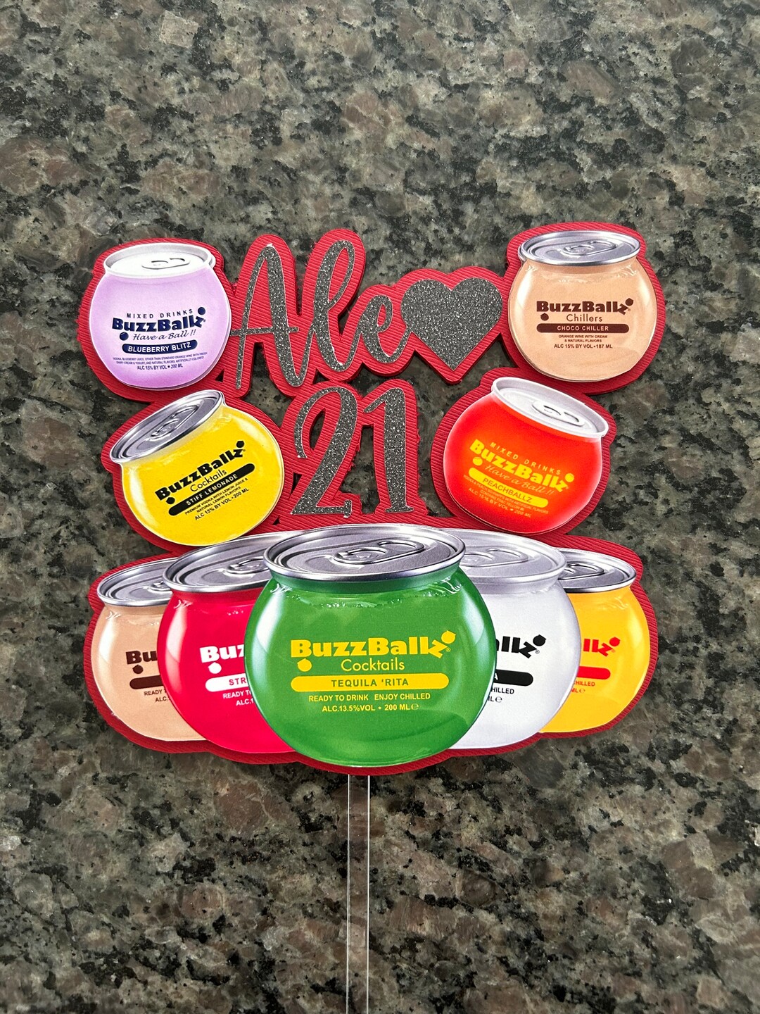 Buzz Ballz Cake Topper - Etsy