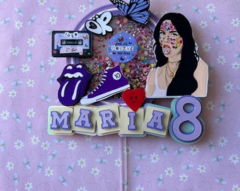 Cake Topper, Olivia Rodrigo Cake Topper - Etsy