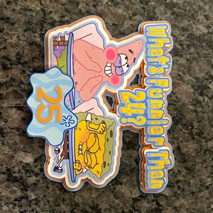 Whats Funnier Than 24? Cake Topper - Etsy