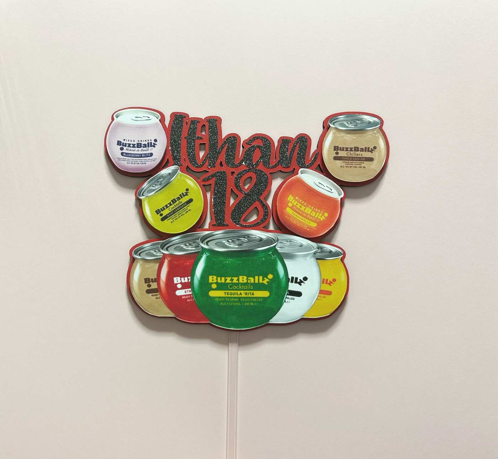 Buzz Ballz Cake Topper - Etsy