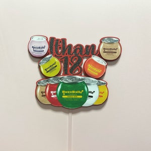 Buzz Ballz Cake Topper - Etsy