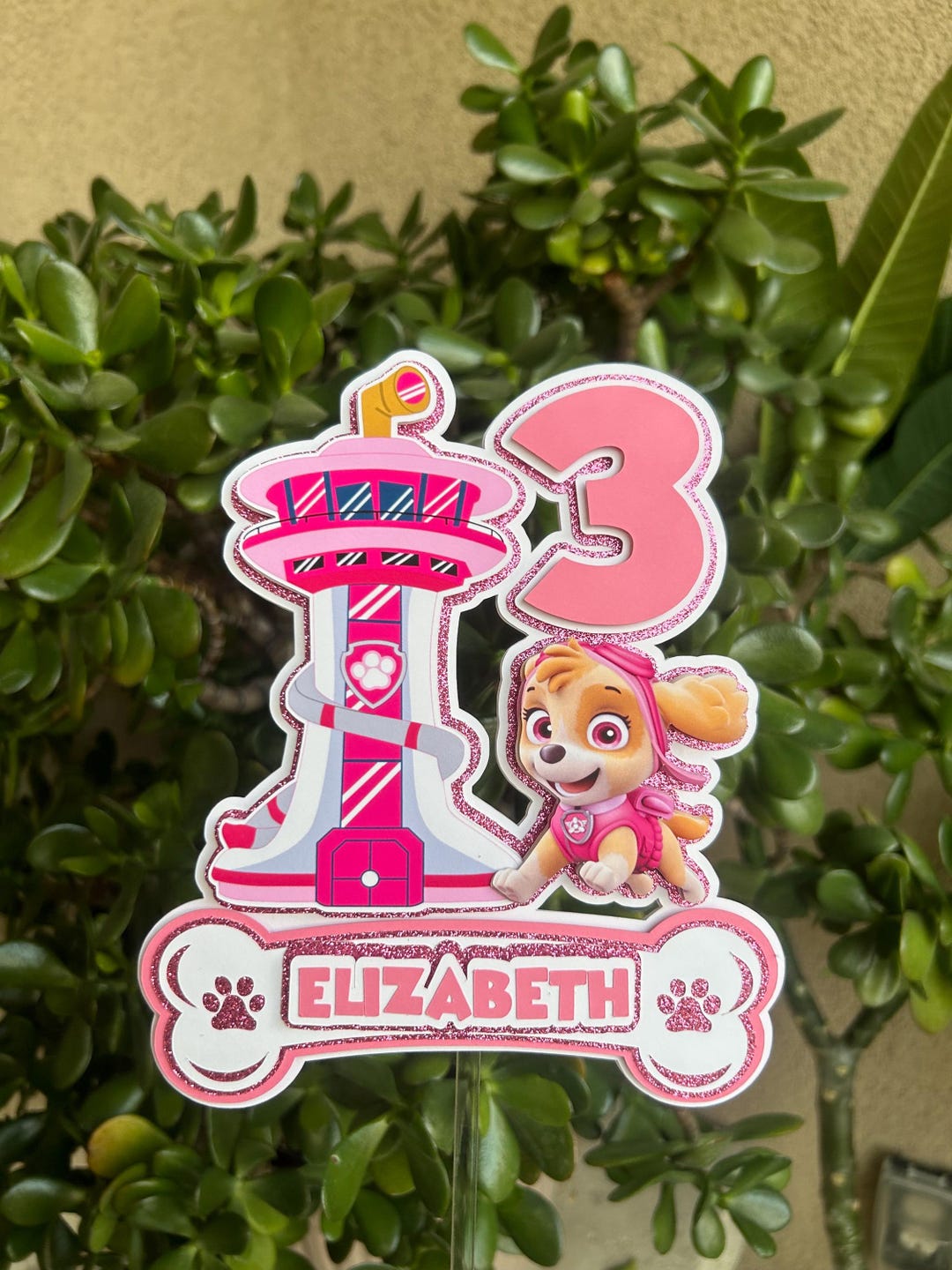 Doggy Cake Topper - Etsy