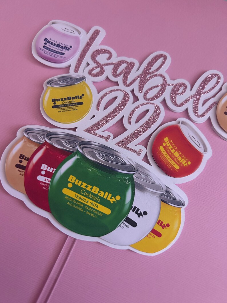 Buzz Ballz Cake Topper - Etsy