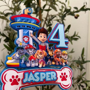 Pup Patrol Topper - Etsy