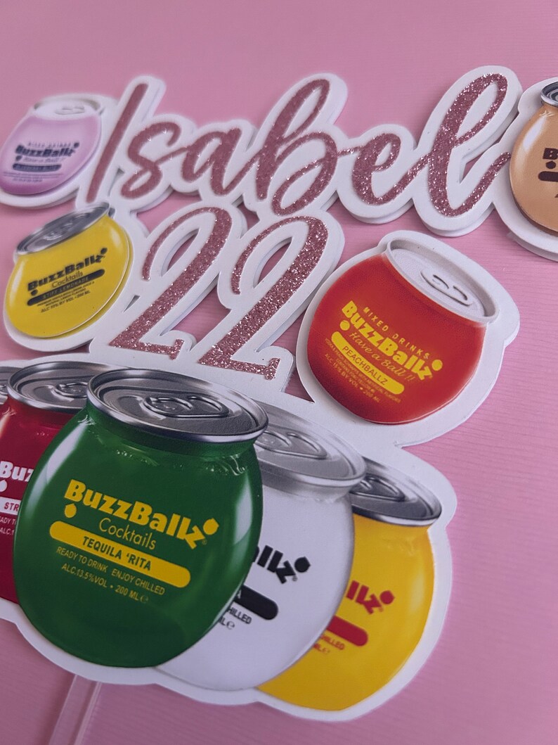 Buzz Ballz Cake Topper - Etsy