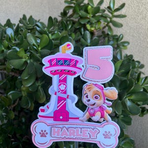 Doggy Cake Topper - Etsy