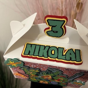 Ninja Turtles Candy Boxes - Etsy