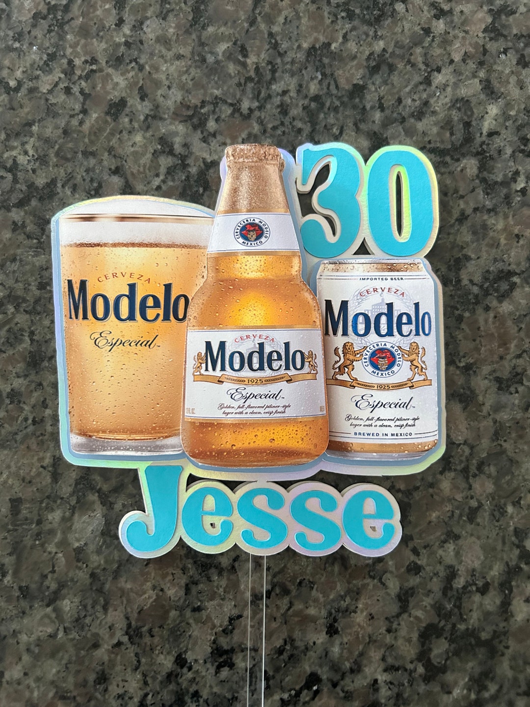 Modelo Cake Topper - Etsy