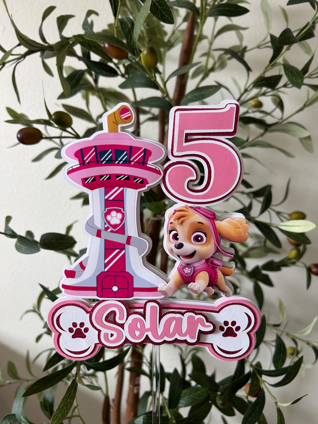 Doggy Cake Topper - Etsy