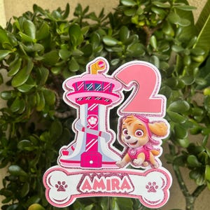 Doggy Cake Topper - Etsy