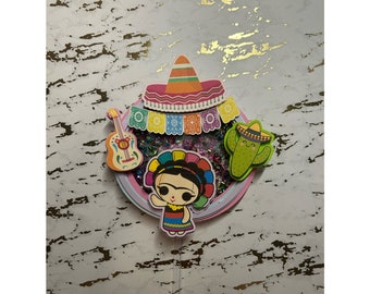 Mexican Fiesta Cake Topper, Fiesta Cake Topper, First Fiesta Decor ...