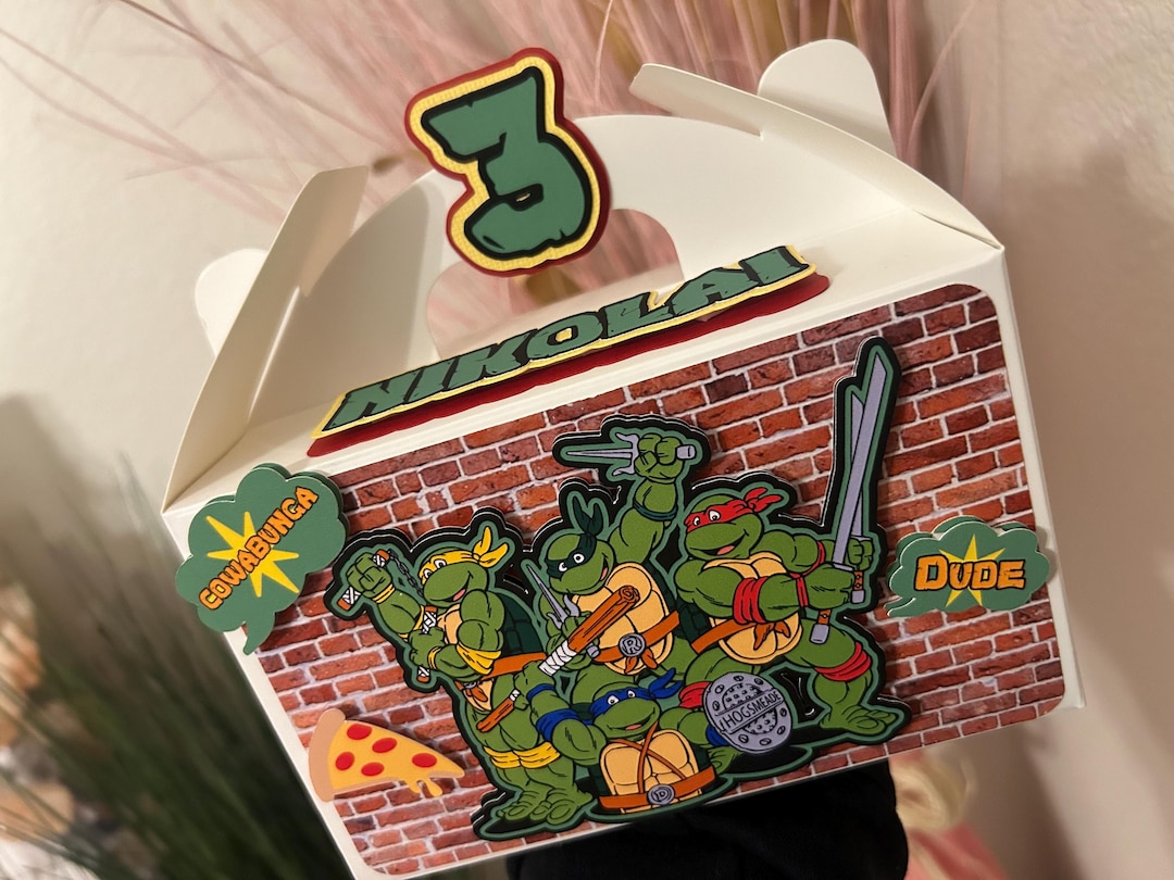 Ninja Turtles Candy Boxes - Etsy