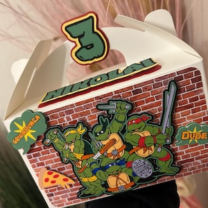 Ninja Turtles Candy Boxes - Etsy