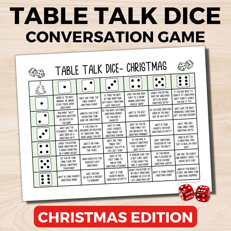 Christmas Party Game - Etsy