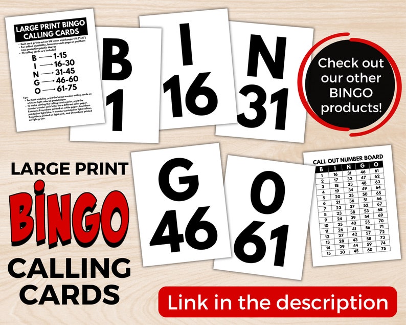 Printable Bingo Bucks, Bingo Winner Prize, Bingo Store Money, Bingo ...