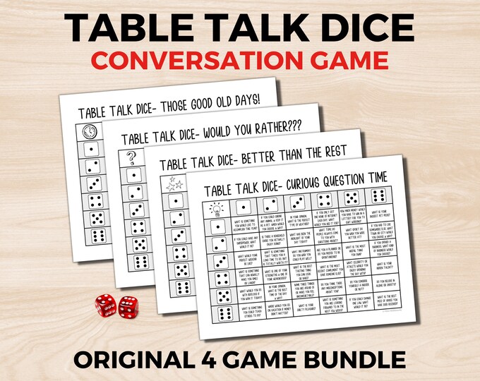 Icebreaker Questions Tumbling Tower Game™ Family Party Game Get to Know ...