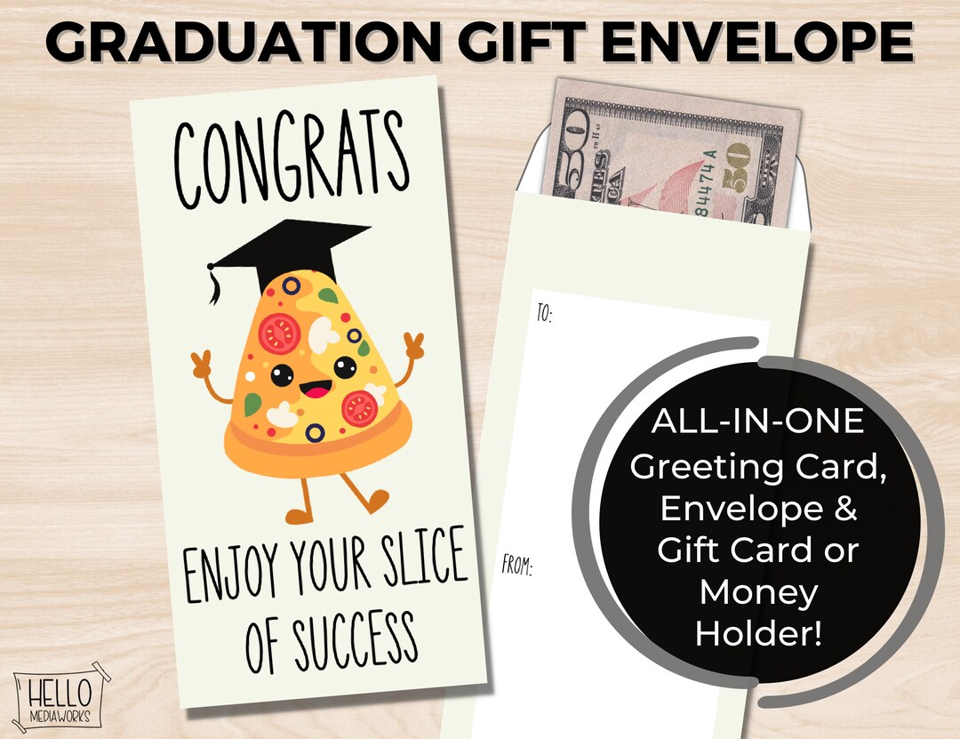 Graduation Money Envelope Graduation Gift Card Holder - Etsy