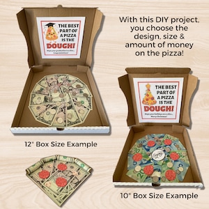 Printable Money Pizza Sign Bundle, Money Gift Ideas, Unique Money Gifts ...