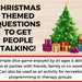 Christmas Table Talk Dice Game, Conversation Starter Game, Christmas ...