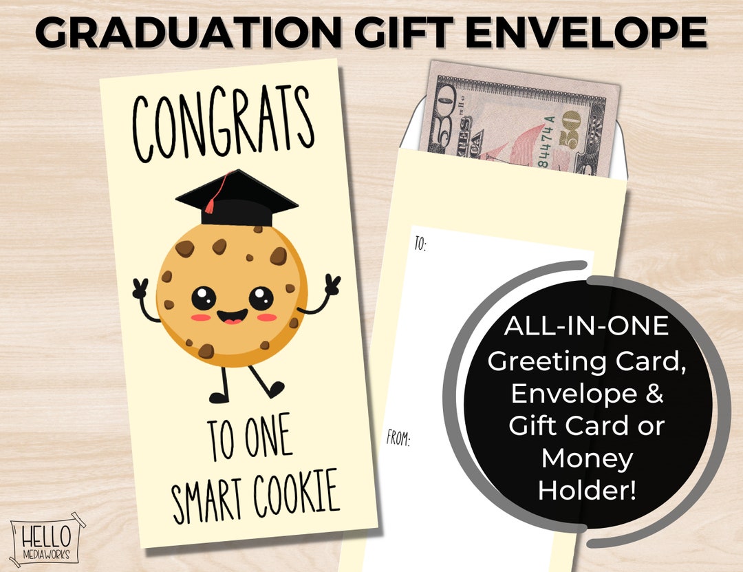 Graduation Money Envelope Graduation Gift Card Holder - Etsy