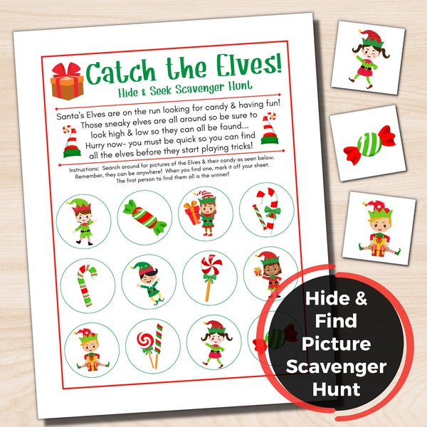 Grinch Scavenger Hunt - Etsy