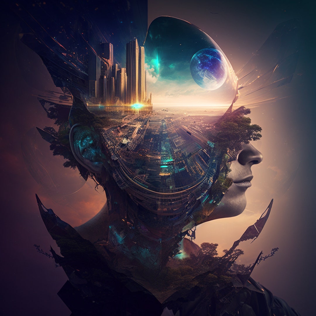 Third Eye Open Sentient Digital Art - Etsy