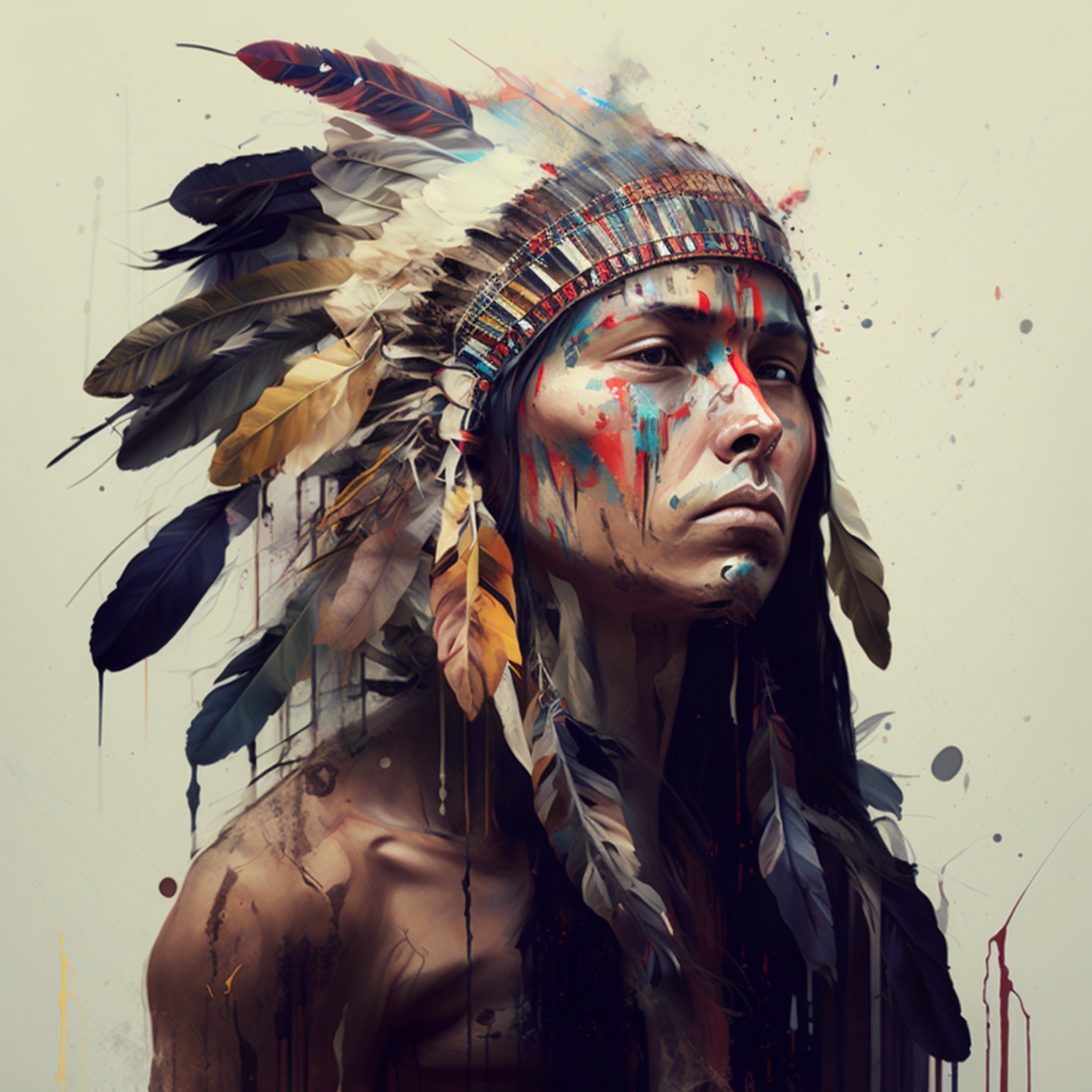 Native Digital Art - Etsy